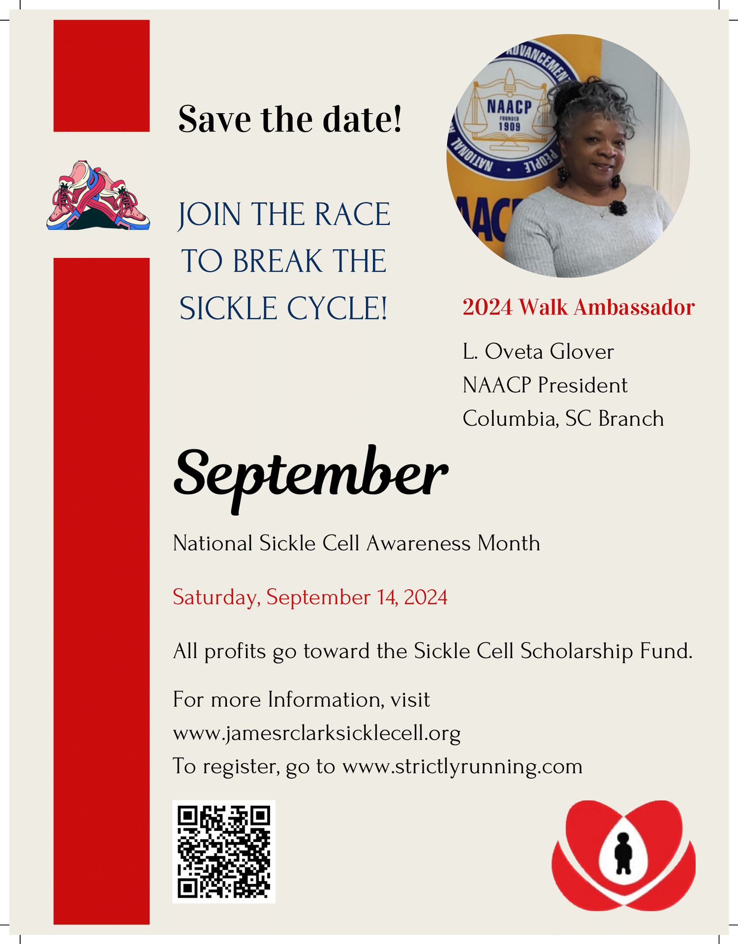2024 Walk Registration — James R. Clark Memorial Sickle Cell Foundation