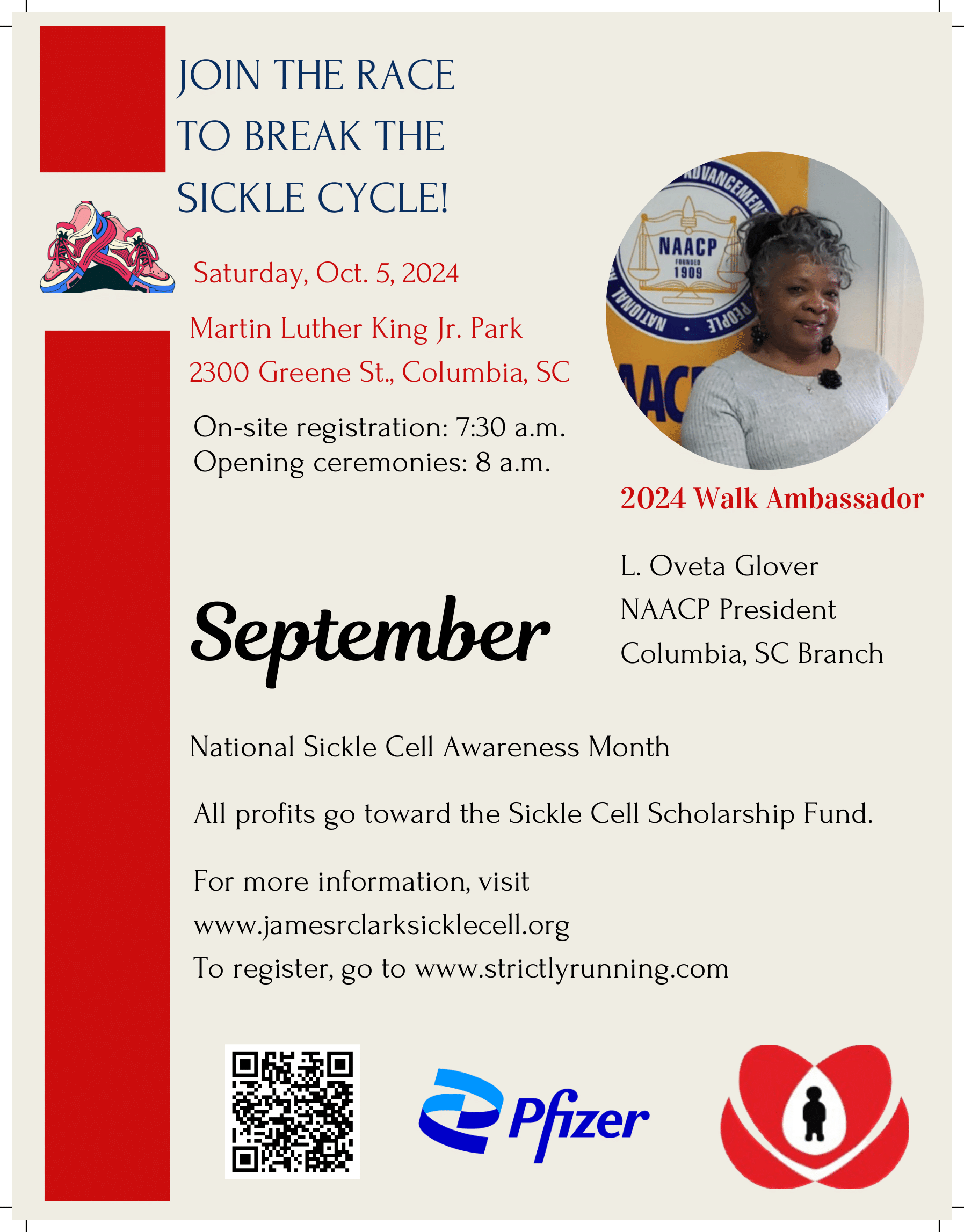 James R. Clark Sickle Cell Foundation’s 18th Annual Sickle Cell Walk ...