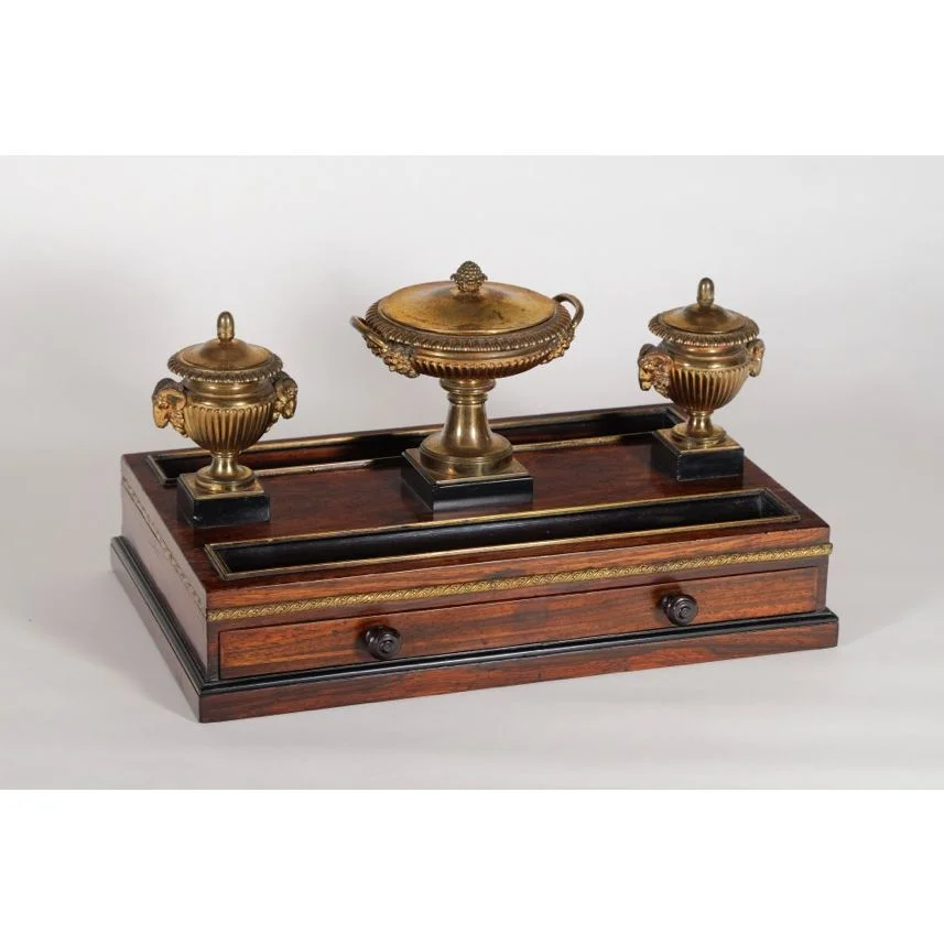 Regency Inkstand - Attributed to Benjamin Lewis Vulliamy — Chris Jussel ...
