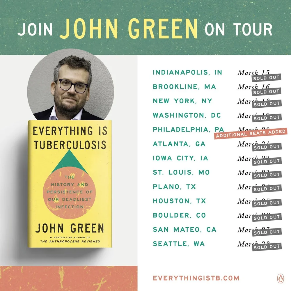 Everything is Tuberculosis Book — John Green