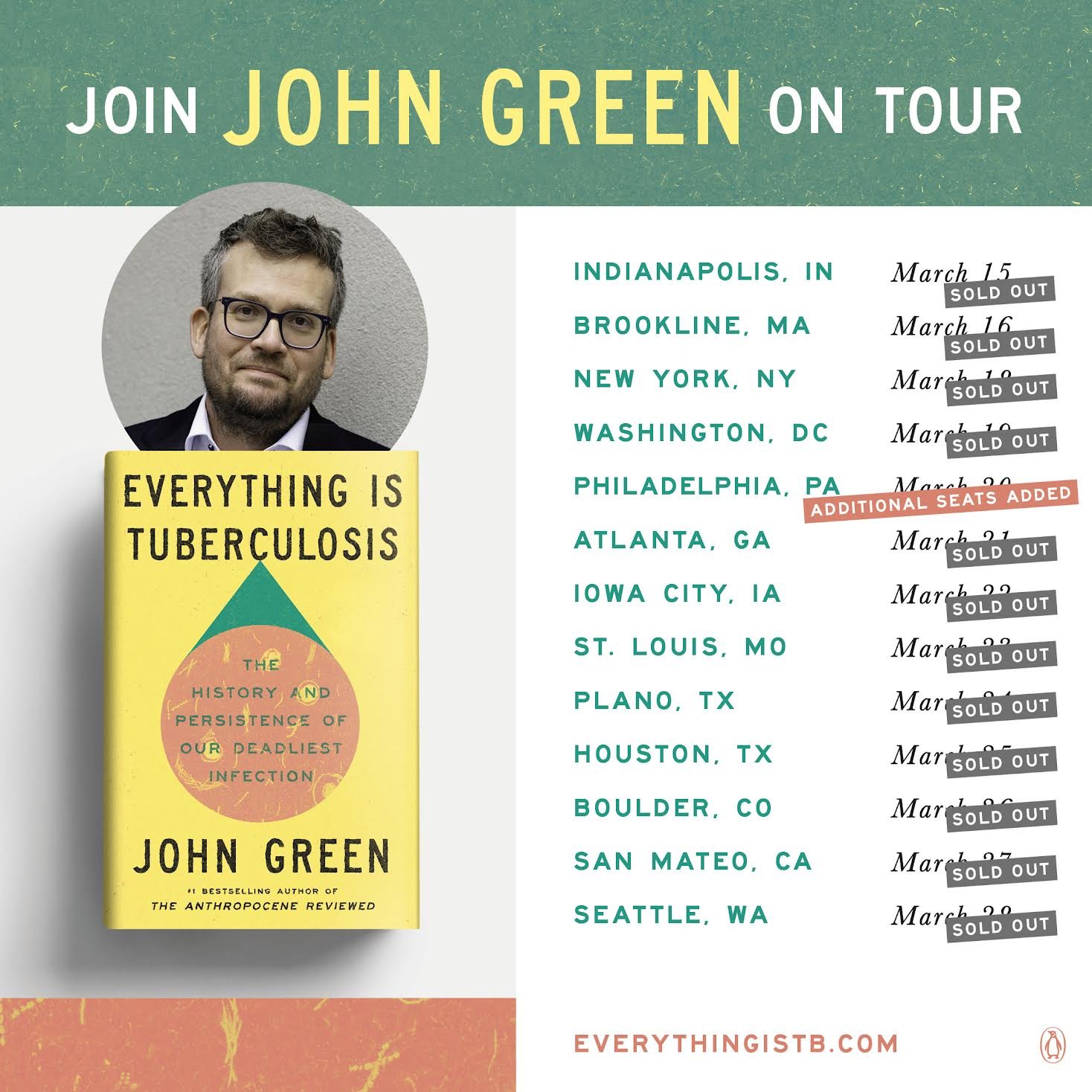 Everything is Tuberculosis Book — John Green