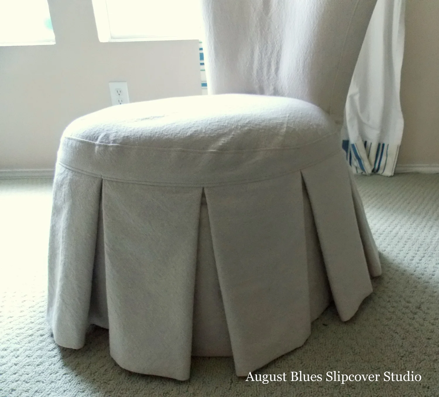 CUTE Boudoir Chair — August Blues