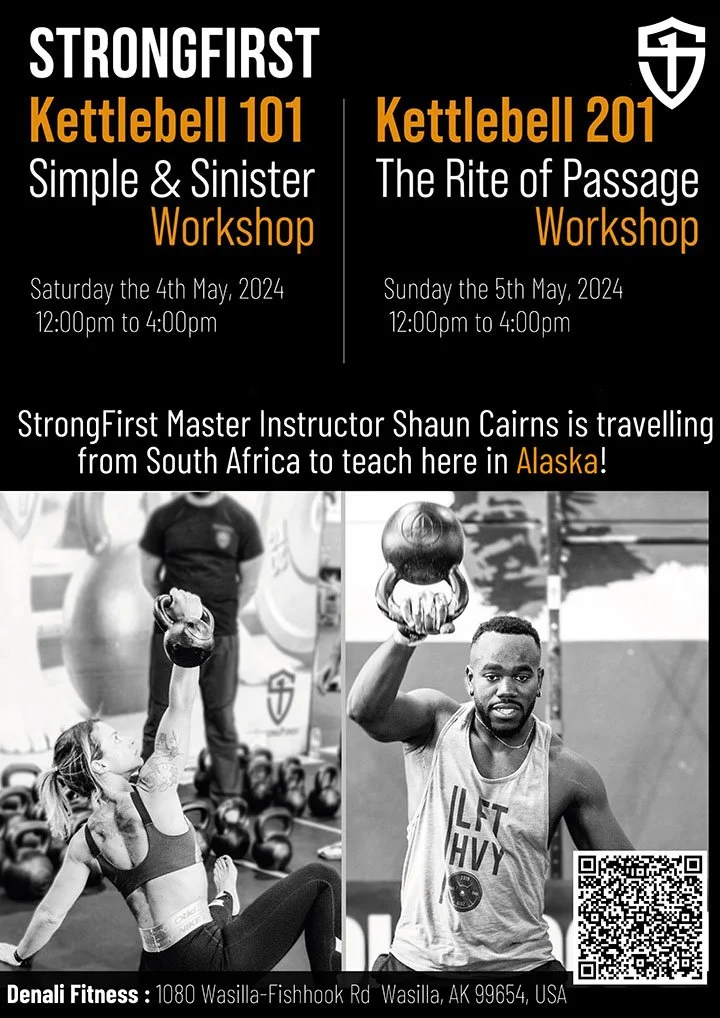 StrongFirst Kettle Bell Workshop Coming to Denali Fitness