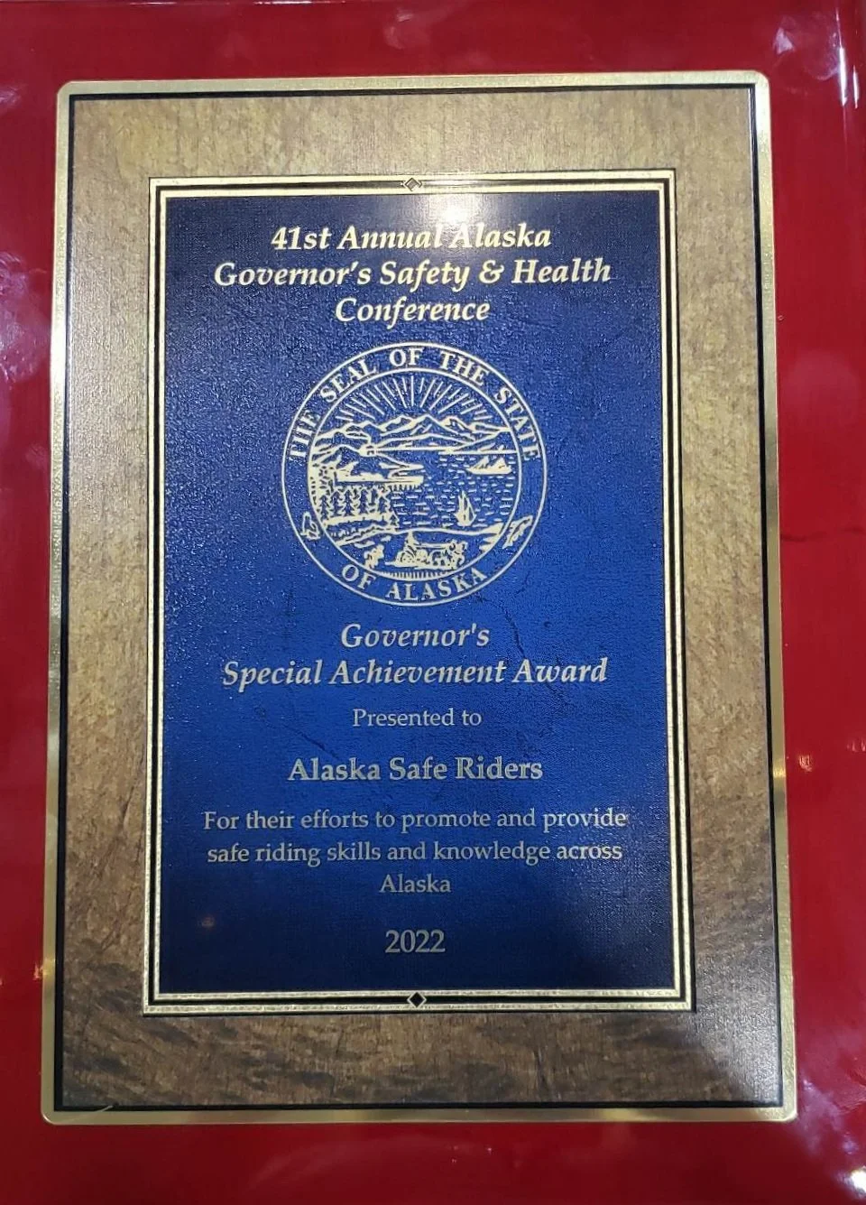 Recognition for Safety Achievement