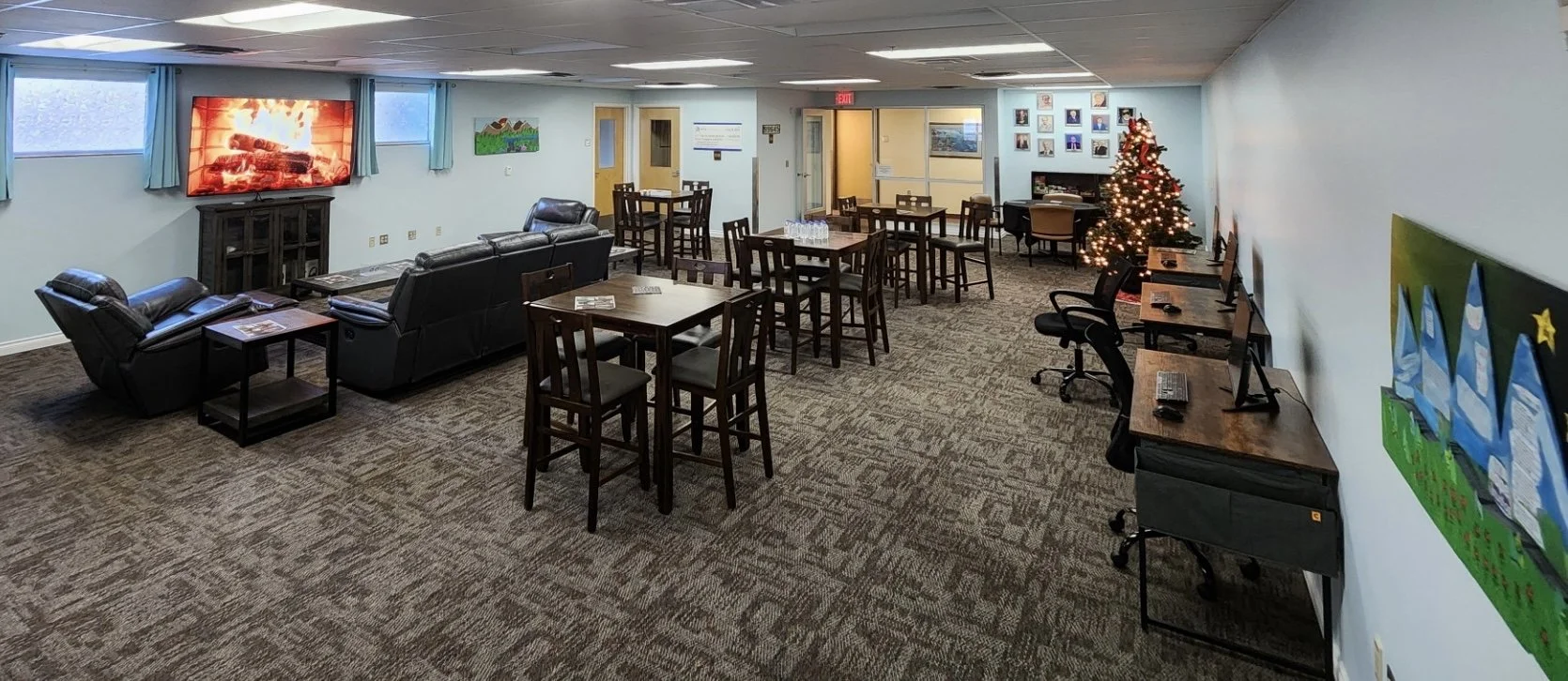 Grand Opening of the Golden Heart Computer Lounge