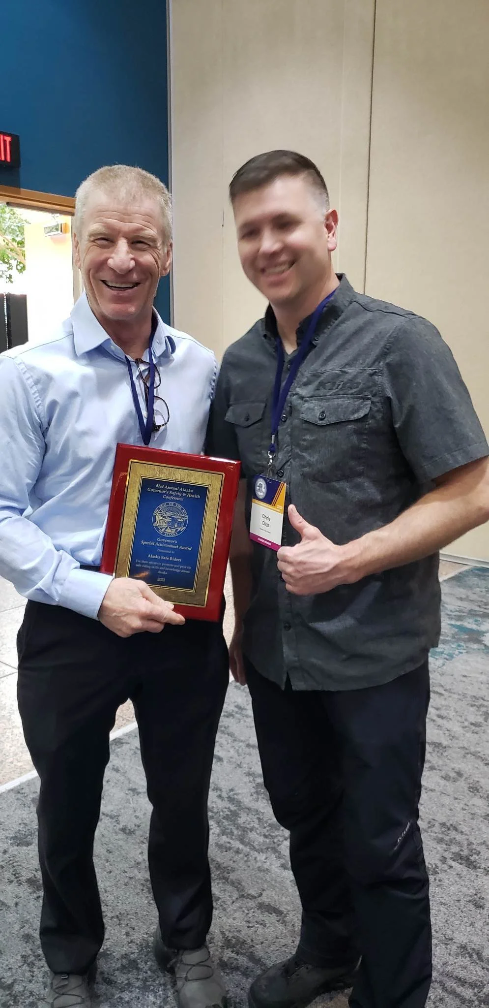 Recognition for Safety Achievement