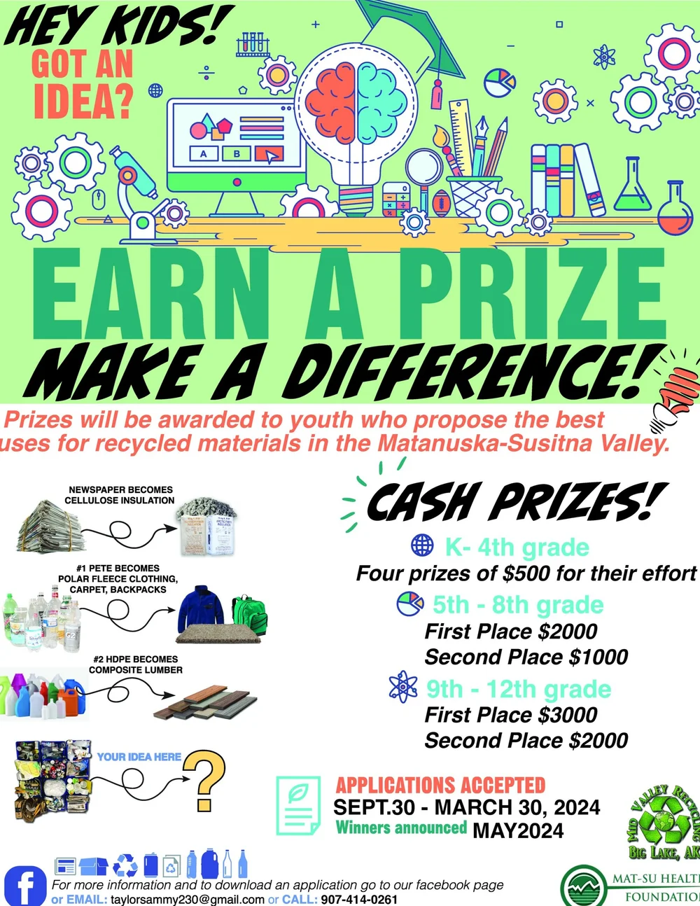 Youth Recycling Contest Starts Now