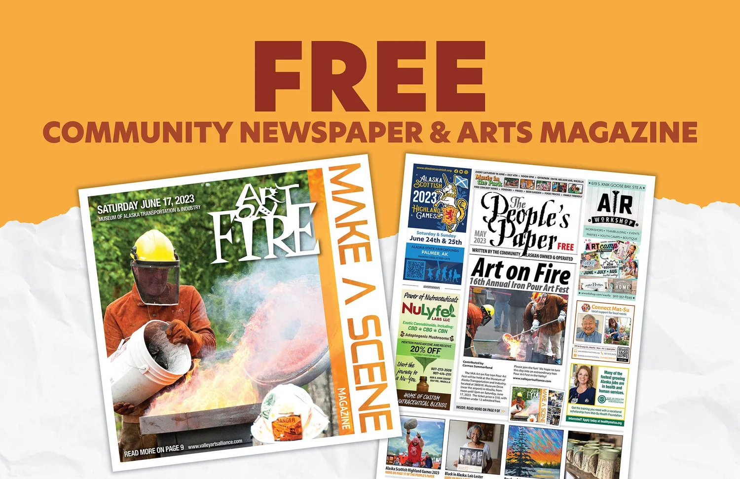 SUBMIT AN ARTICLE | The People's Paper & Make A Scene Magazine