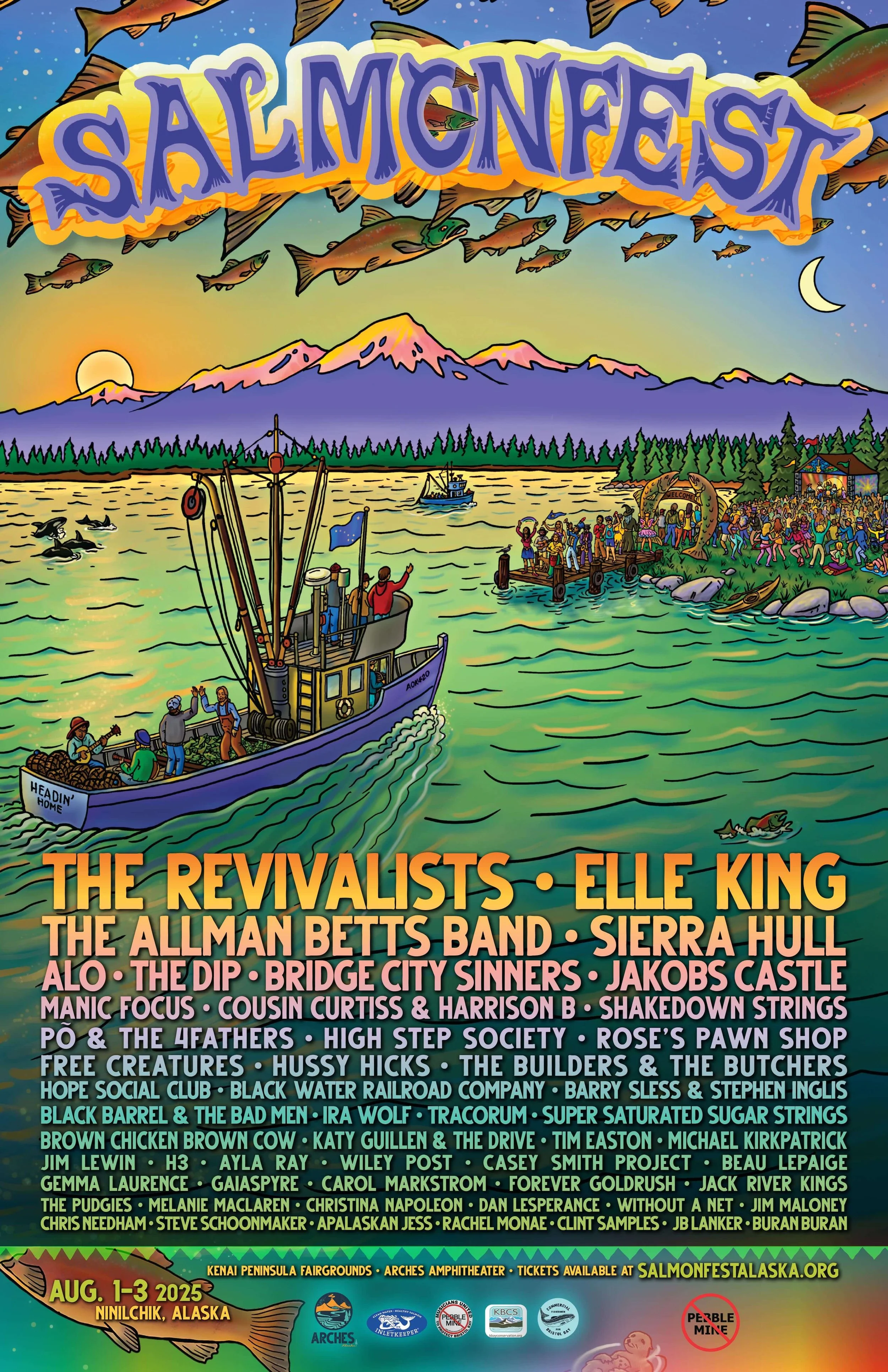 Salmonfest 2025: Music, Mountains & Meaning in Ninilchik