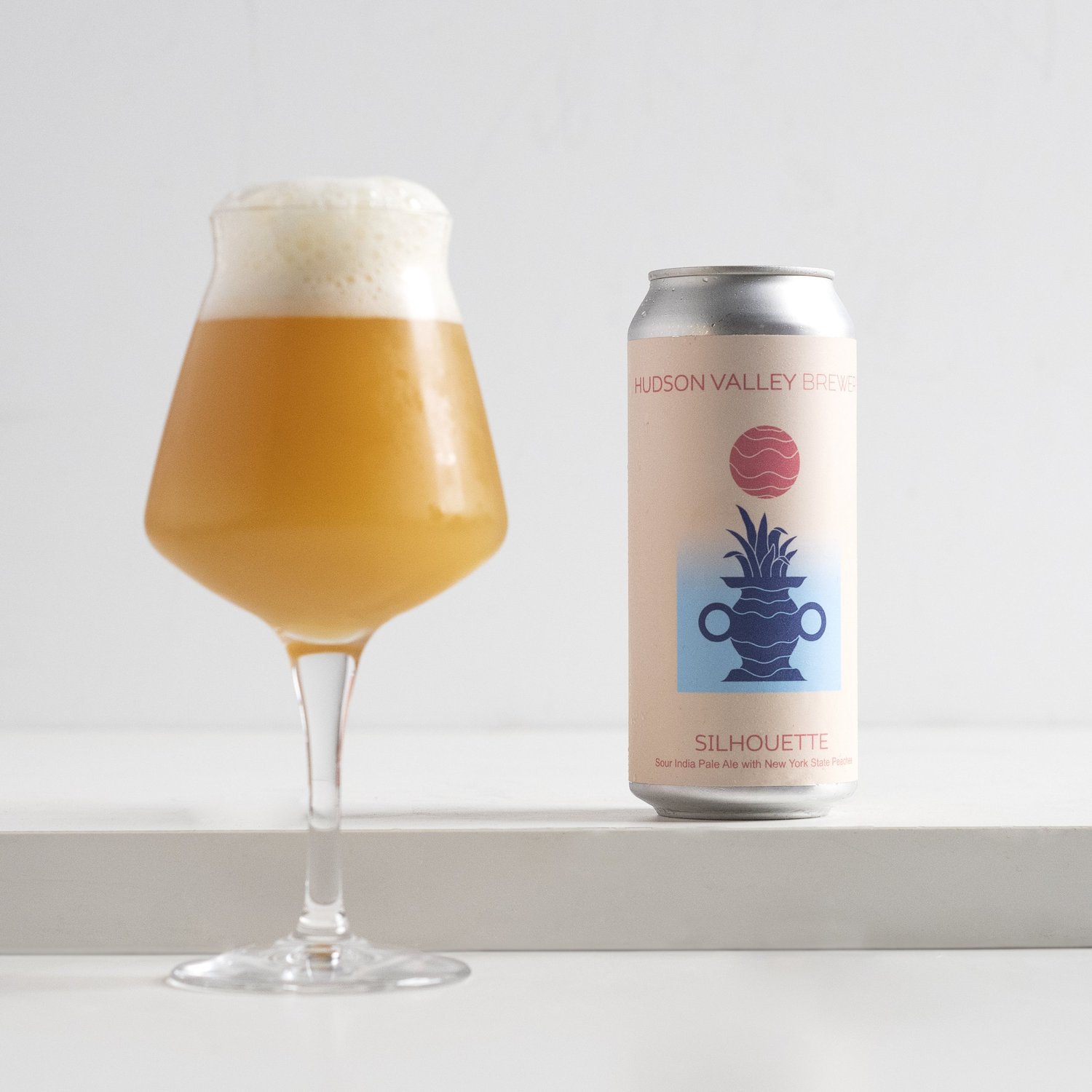 Peach Silhouette — Hudson Valley Brewery