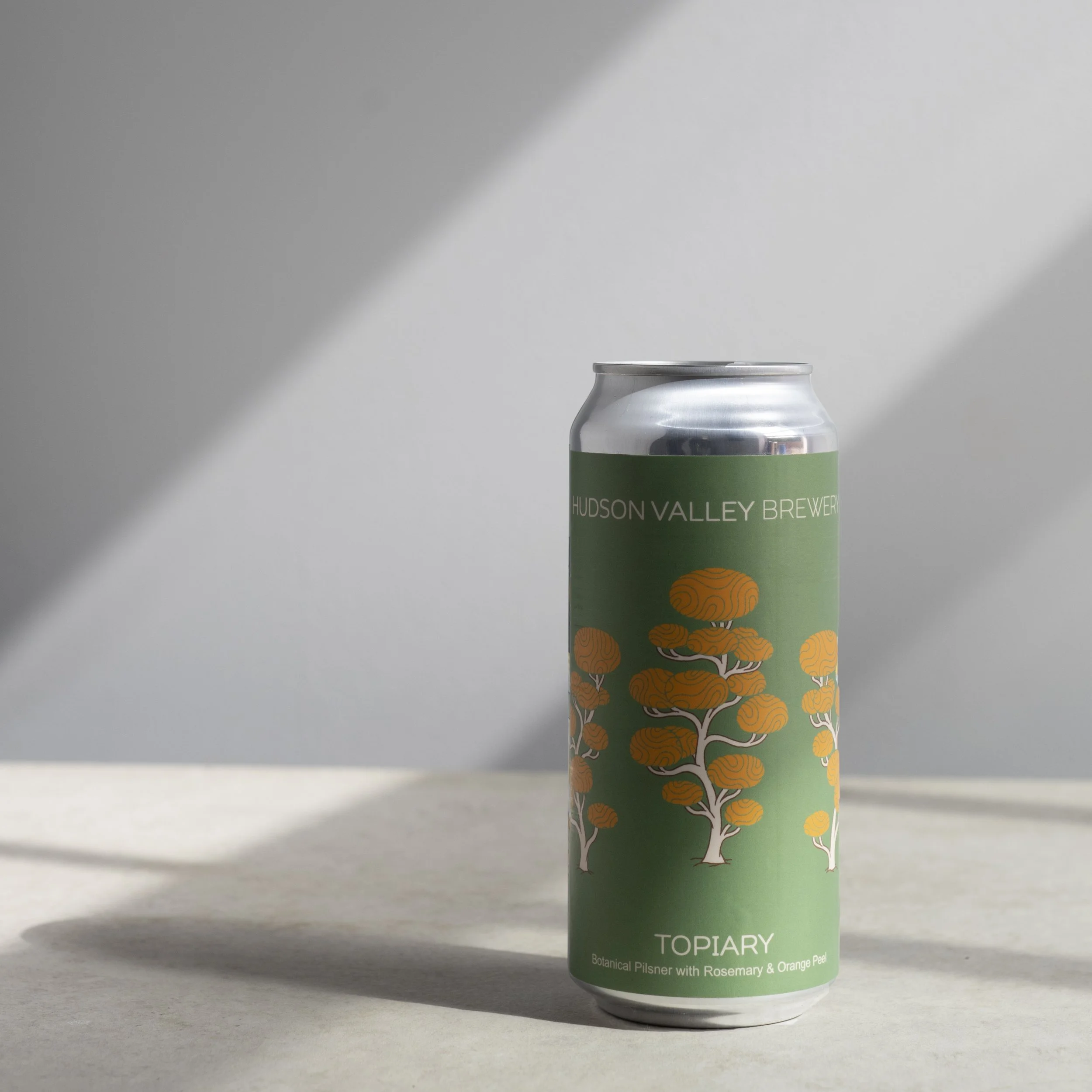 Chronology + Topiary + Peach Silhouette — Hudson Valley Brewery