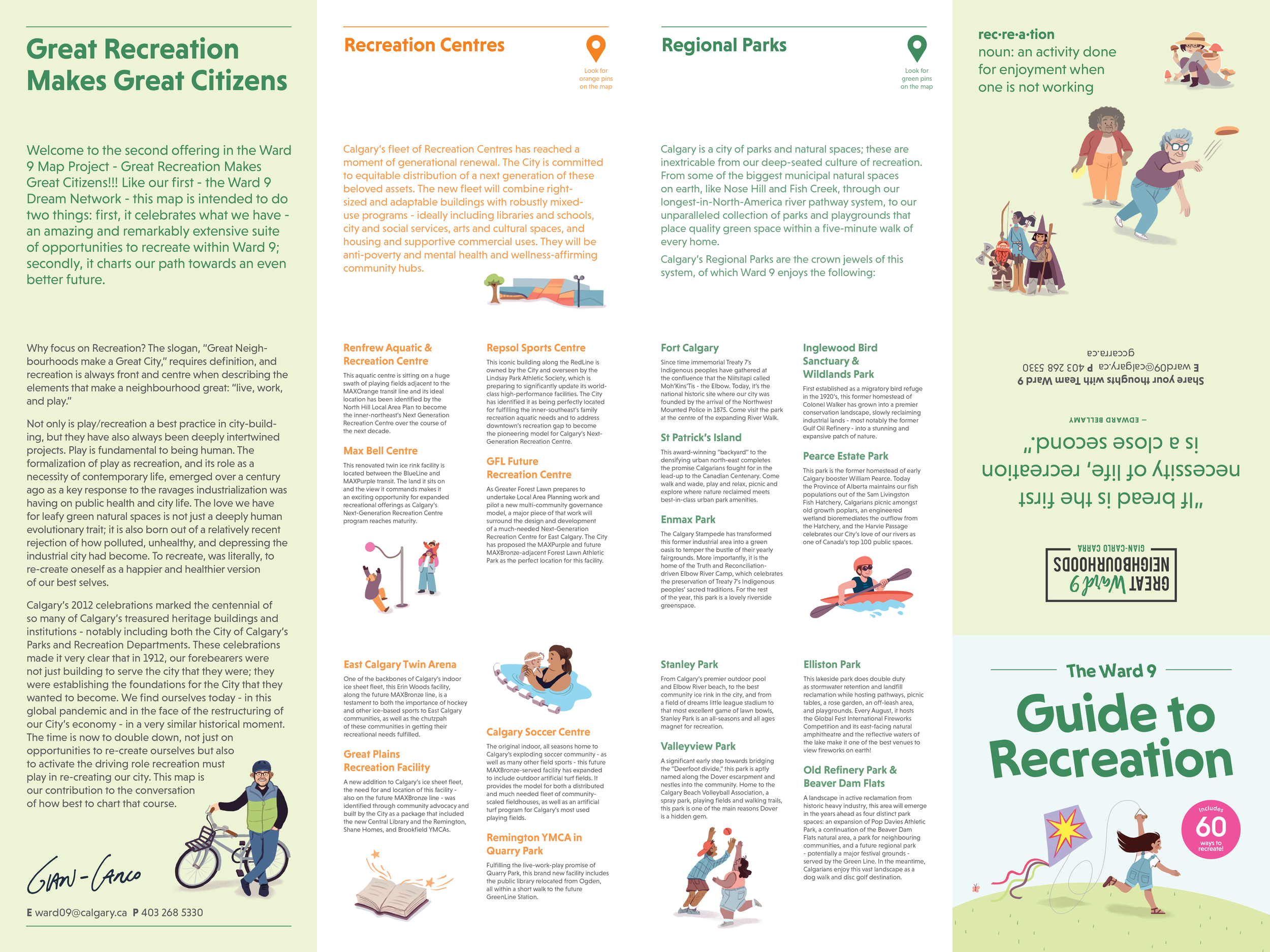 Explore the W9 Recreation Map — Ward 9 Great Neighbourhoods Calgary ...