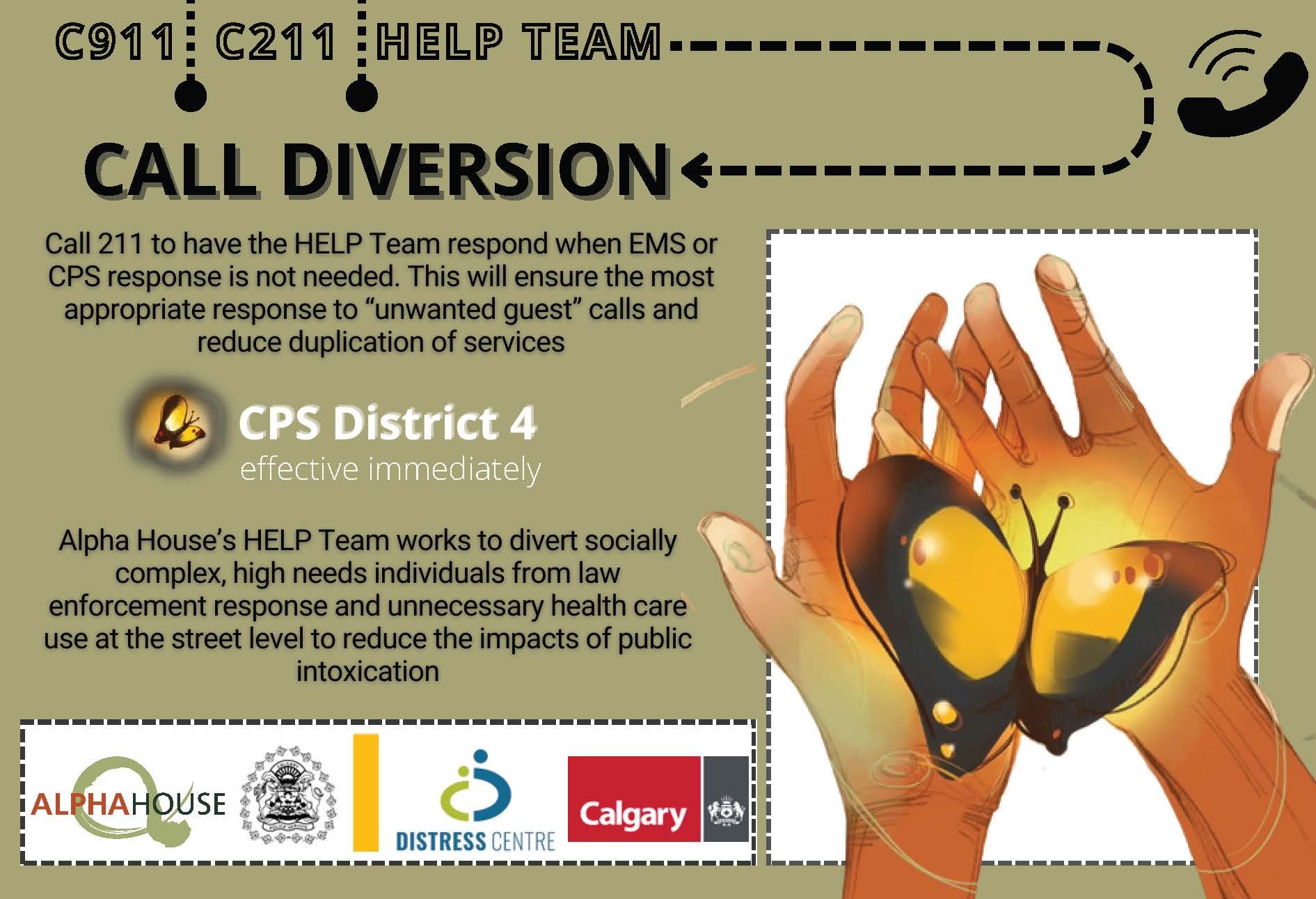 Alpha House 211 Call Diversion Program - District 4 — Ward 9 Great ...