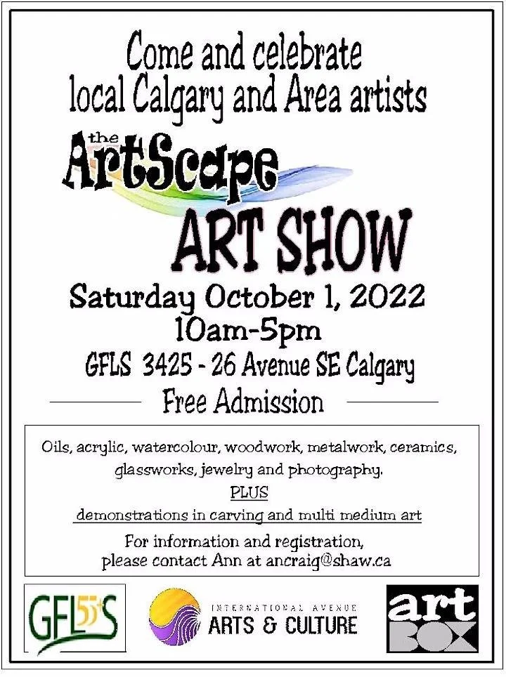 ArtScape Art Show — Ward 9 Great Neighbourhoods Calgary – Gian-Carlo Carra