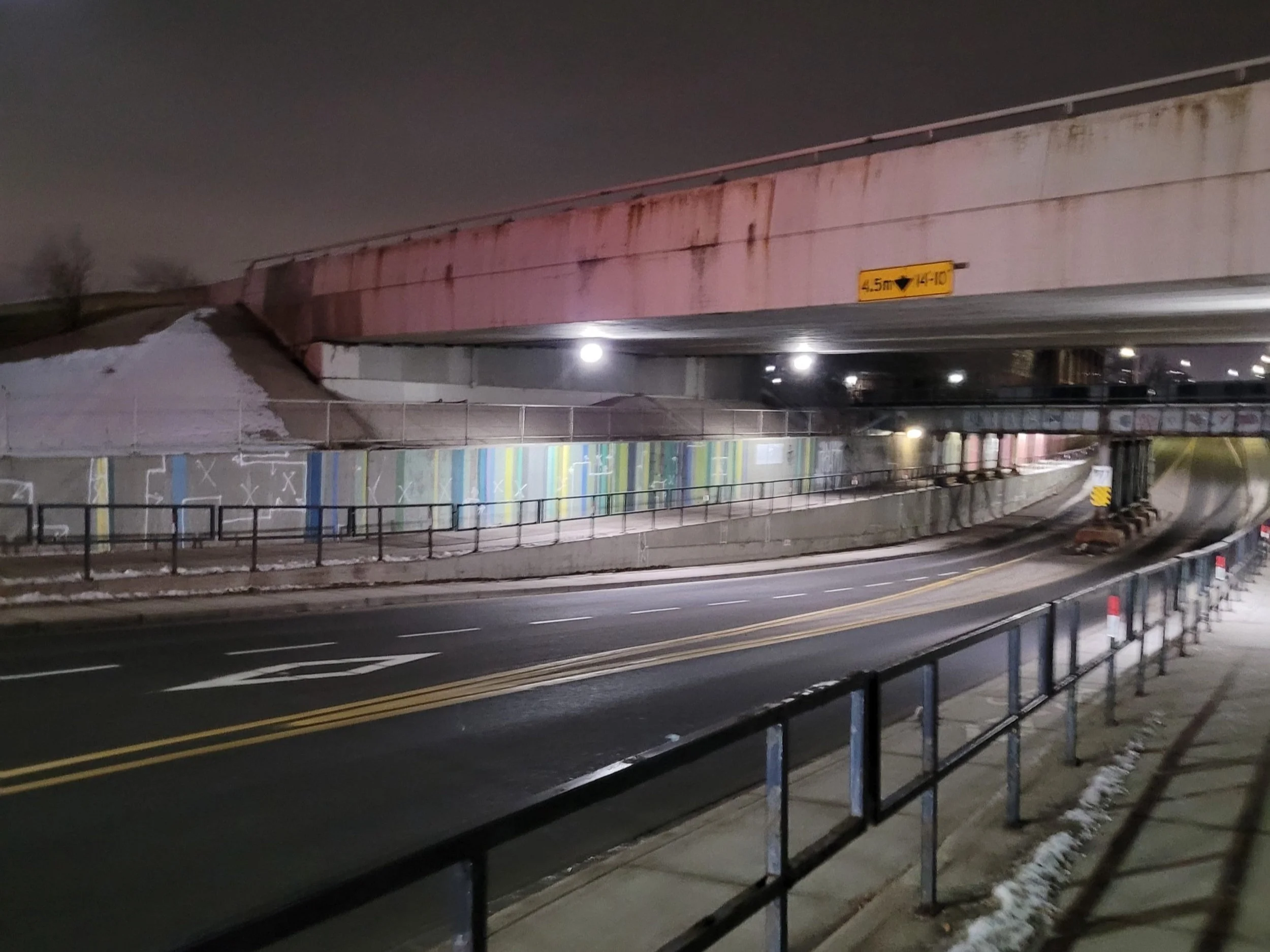 Blackfoot Trail Bridge Over 9 Avenue SE - Construction Reaches Halfway ...
