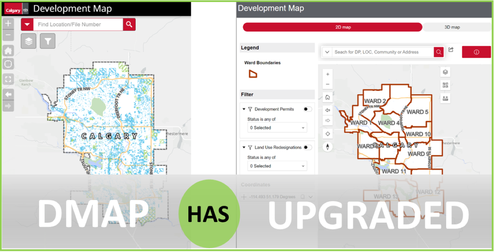 Check out the City of Calgary's Upgraded Development Map (DMap ...