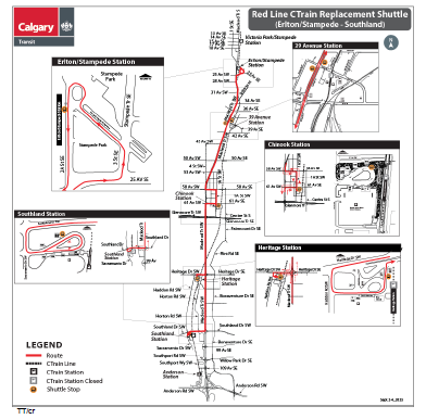 RedLine CTrain Closure - September 2nd - 4th, 2023 — Ward 9 Great ...
