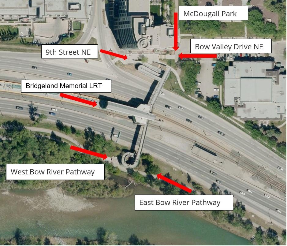 Bridgeland-Riverside Multimodal Pedestrian Bridge — Ward 9 Great ...