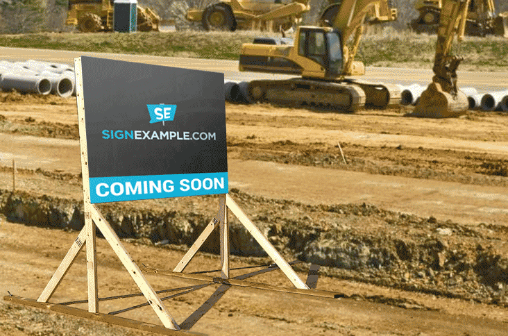 Under Construction Site Signs