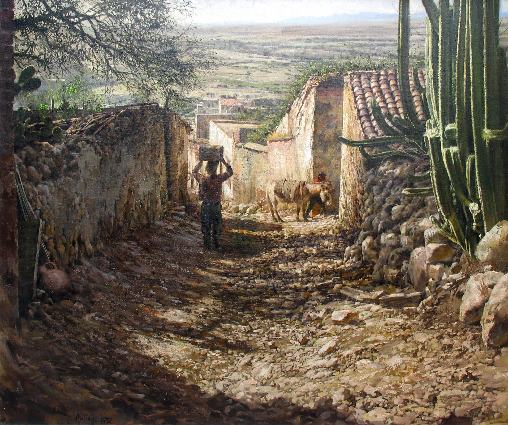 Clark Hulings — Nedra Matteucci Galleries