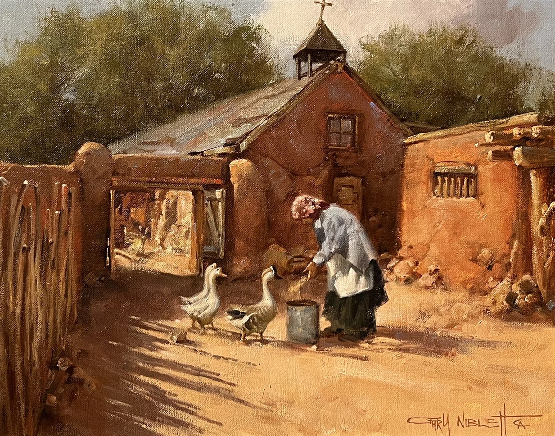 Cowboy Artist Gary Niblett — Nedra Matteucci Galleries