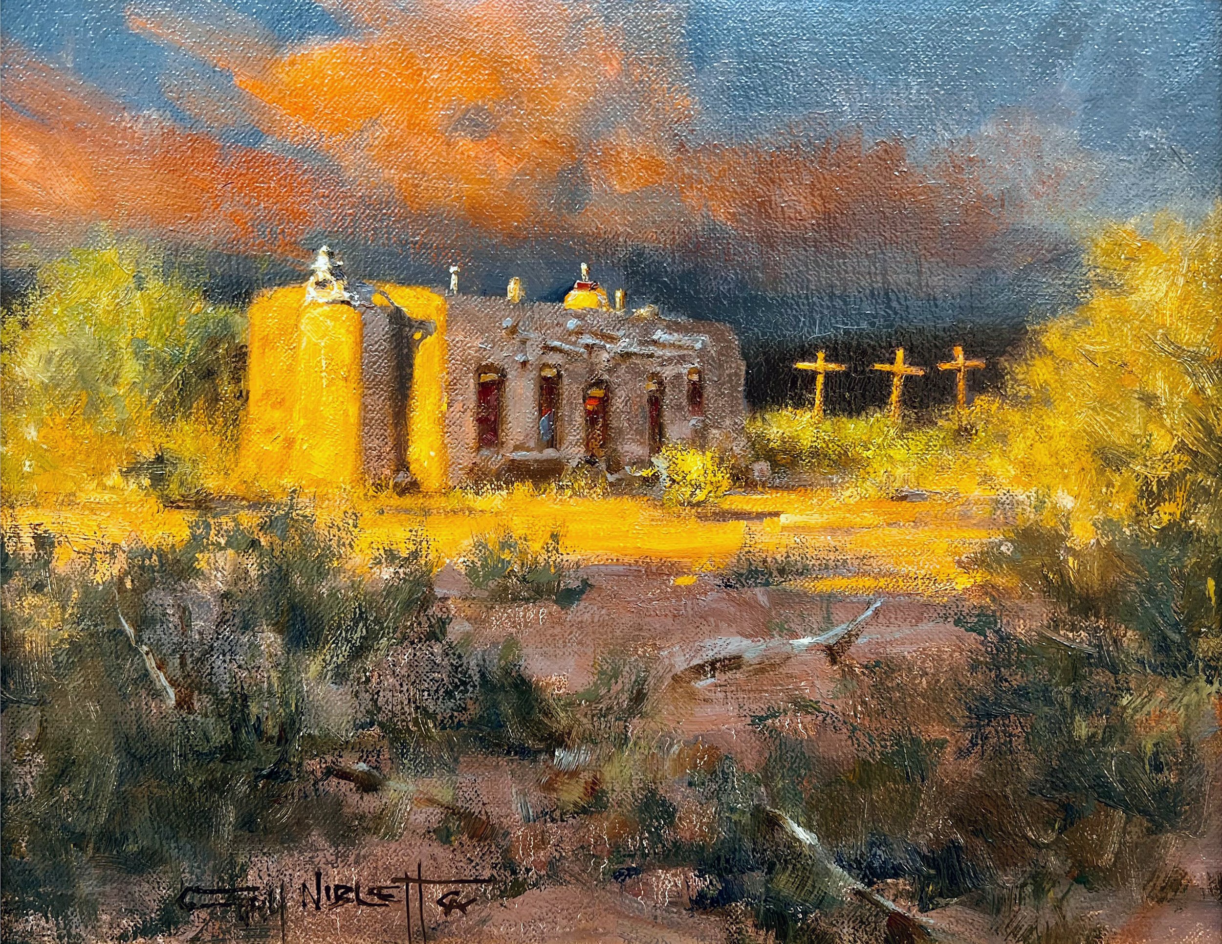 Cowboy Artist Gary Niblett — Nedra Matteucci Galleries