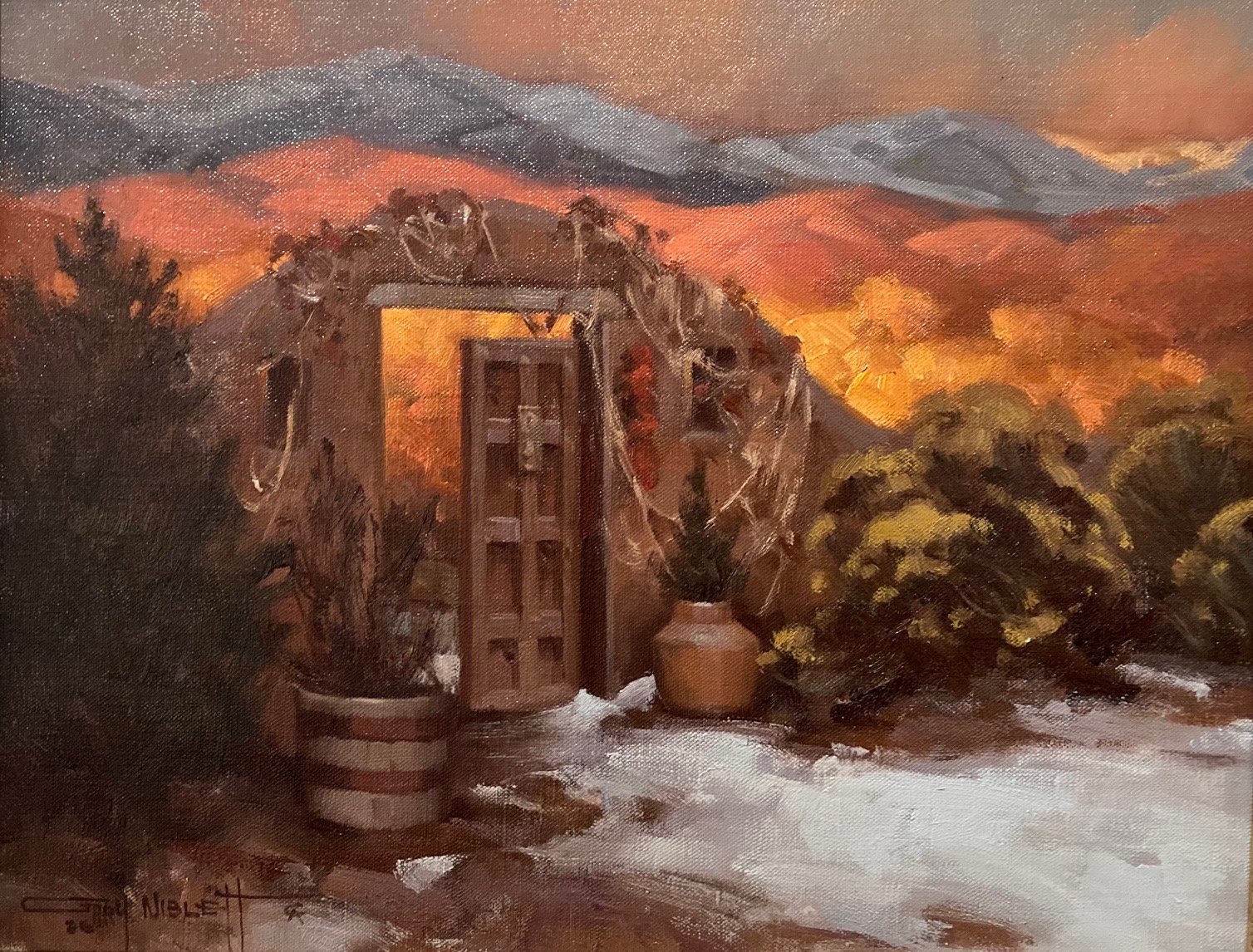 Cowboy Artist Gary Niblett — Nedra Matteucci Galleries
