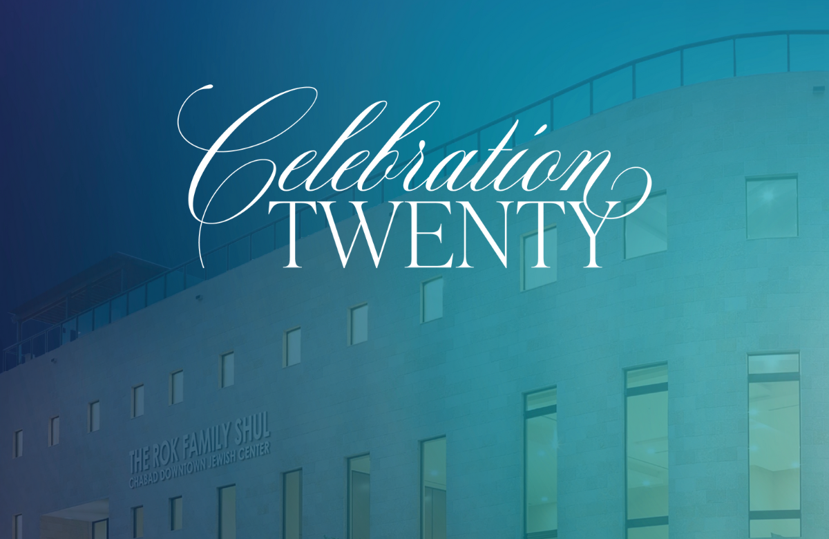 The Rok Family Shul - Celebration 20