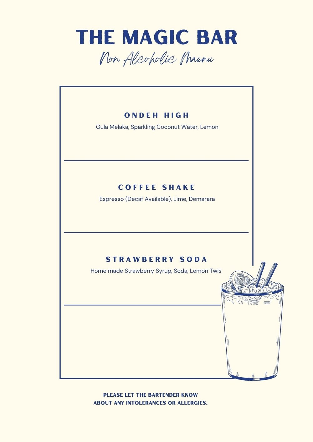 The Magic Bar Menu — Alexander Y: iPad Illusionist