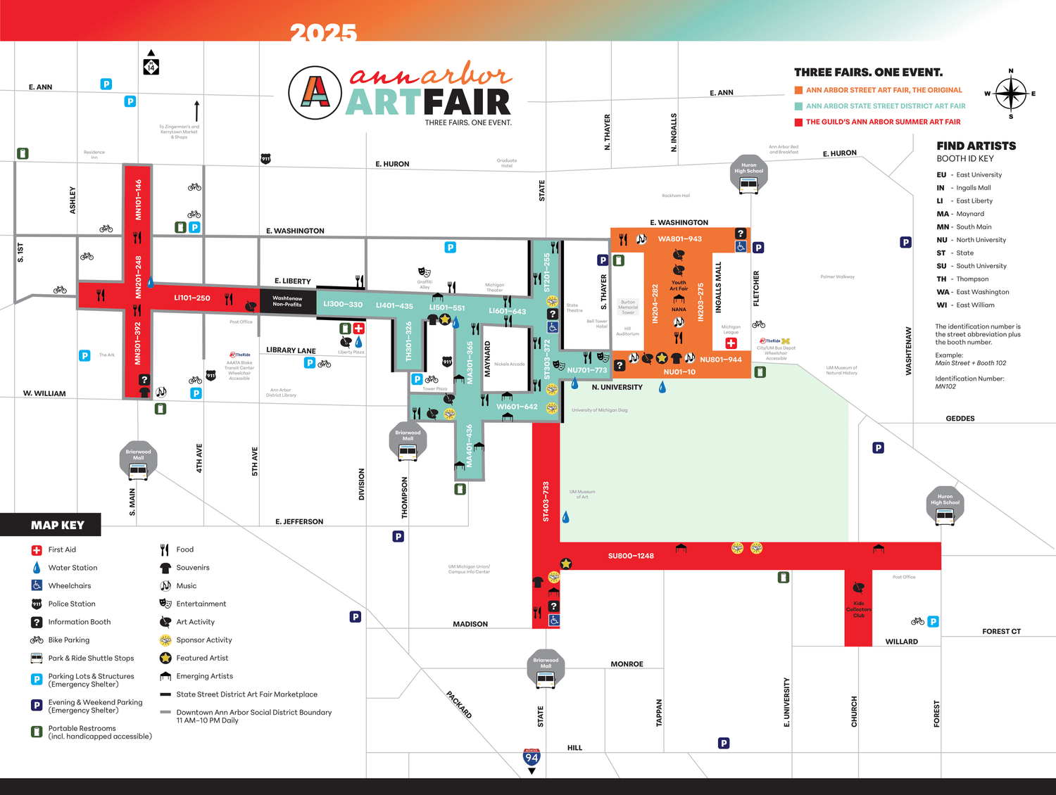Ann Arbor Art Fair — Downtown Ann Arbor I State Street District