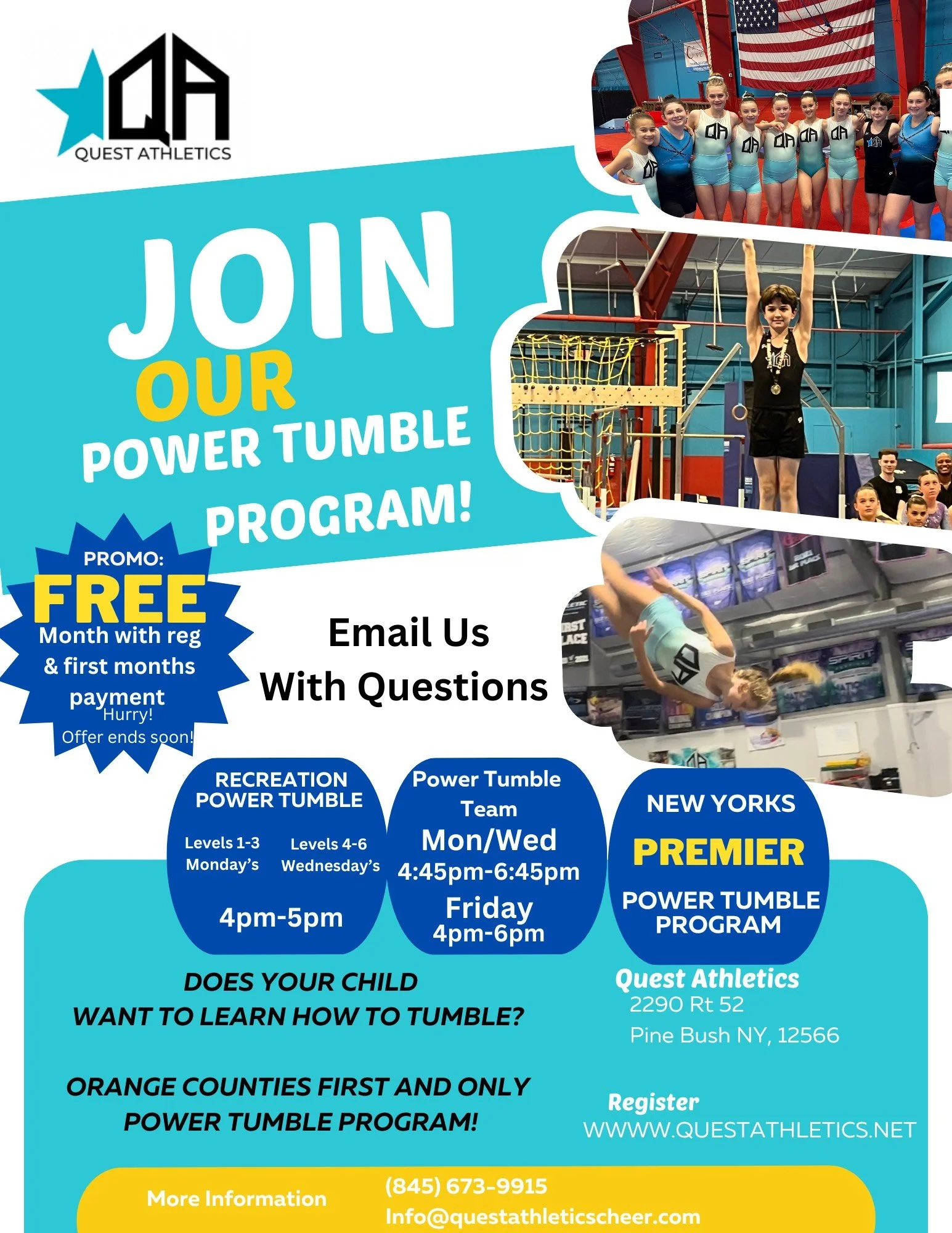 Power Tumble — Quest Athleticscheerquestallstars.com