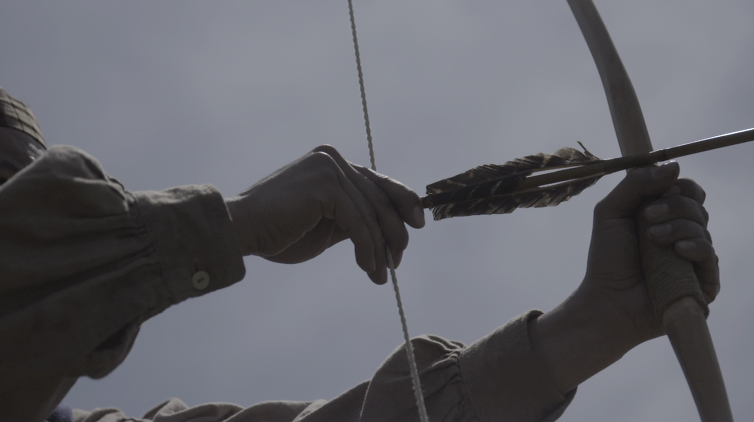 Early Native American Indians — Reenactment Stock Footage