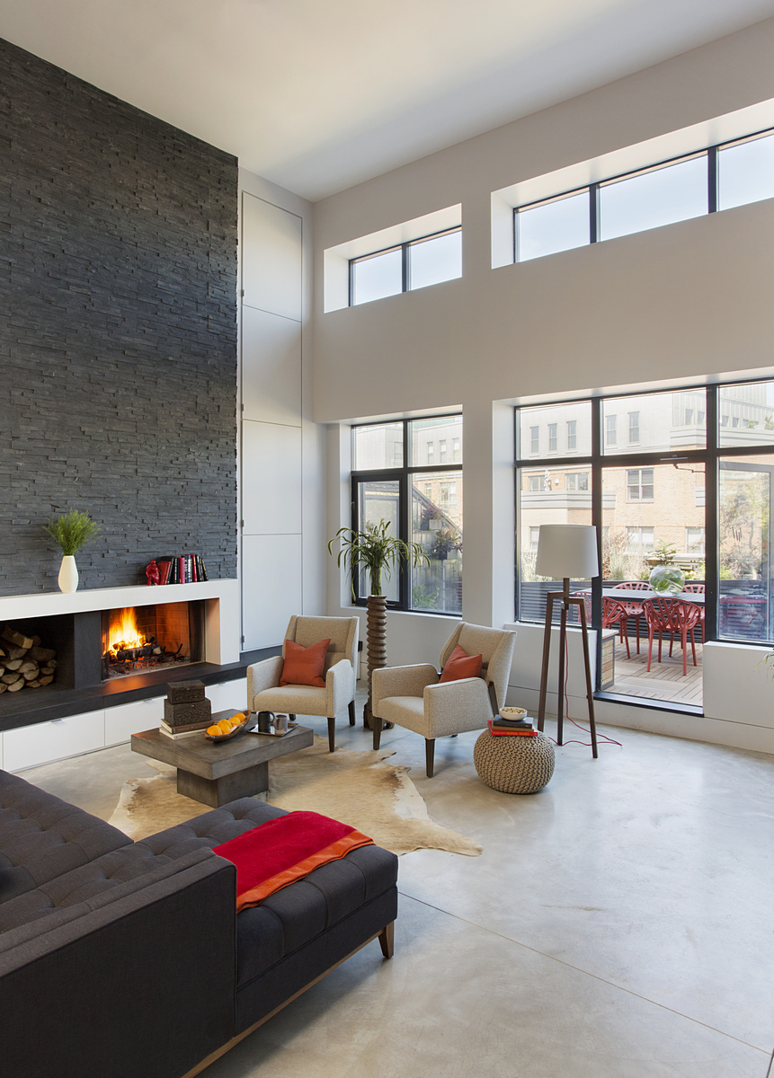 Boston Family Loft - Modern Loft Design — ZeroEnergy Design - Boston ...