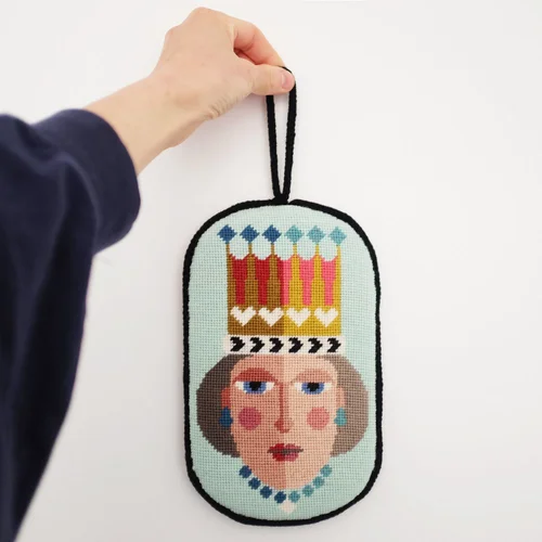 Printed Canvas Needlepoint Kits — Emily Peacock