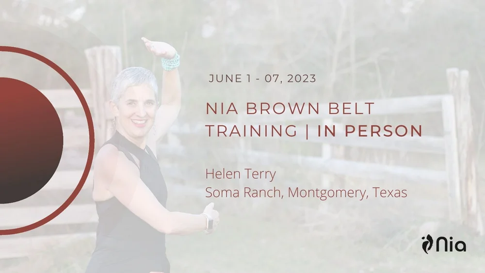 Nia Brown Belt Training — Soma Ranch