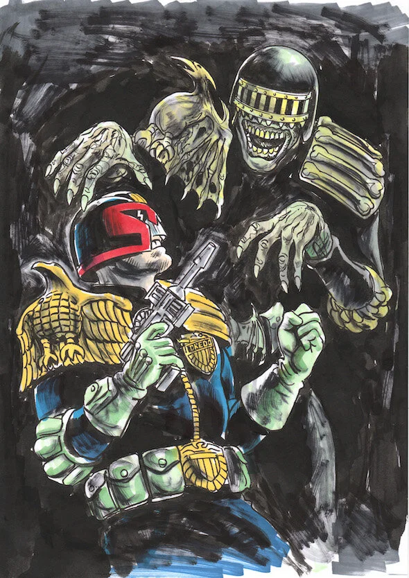 Judge Dredd Art