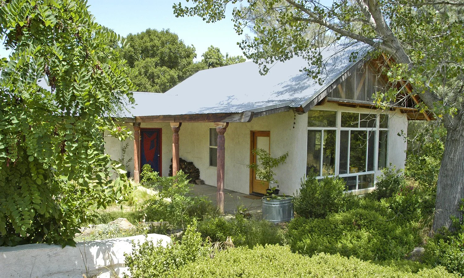 Straw Bale House Prototype — Indigo | Hammond + Playle Architects, LLP