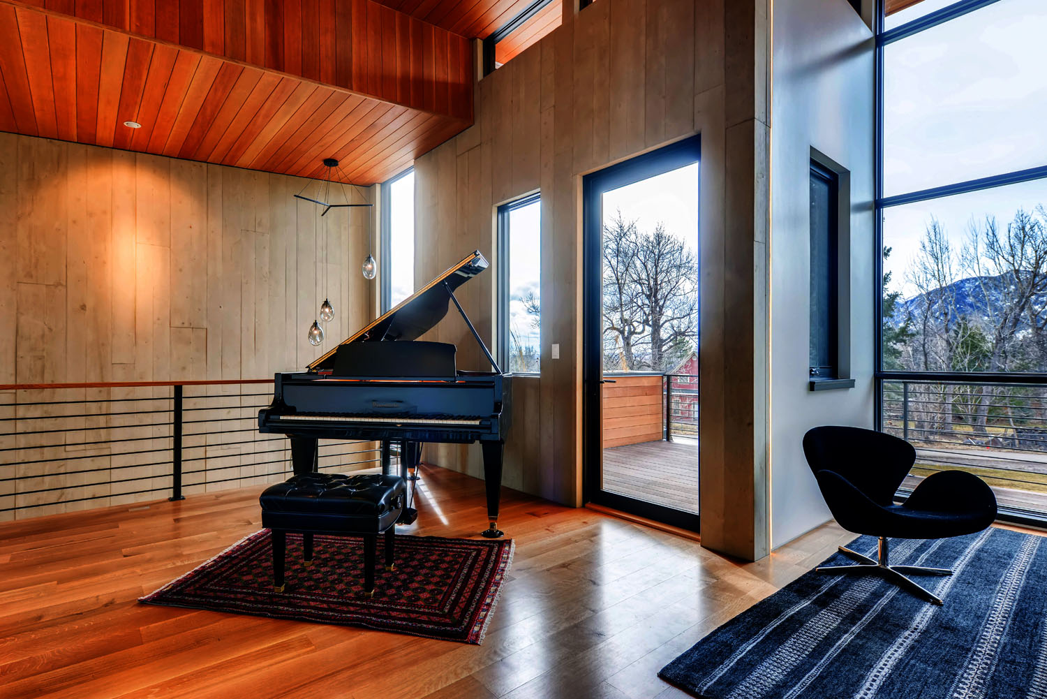 Modern Home Music Room