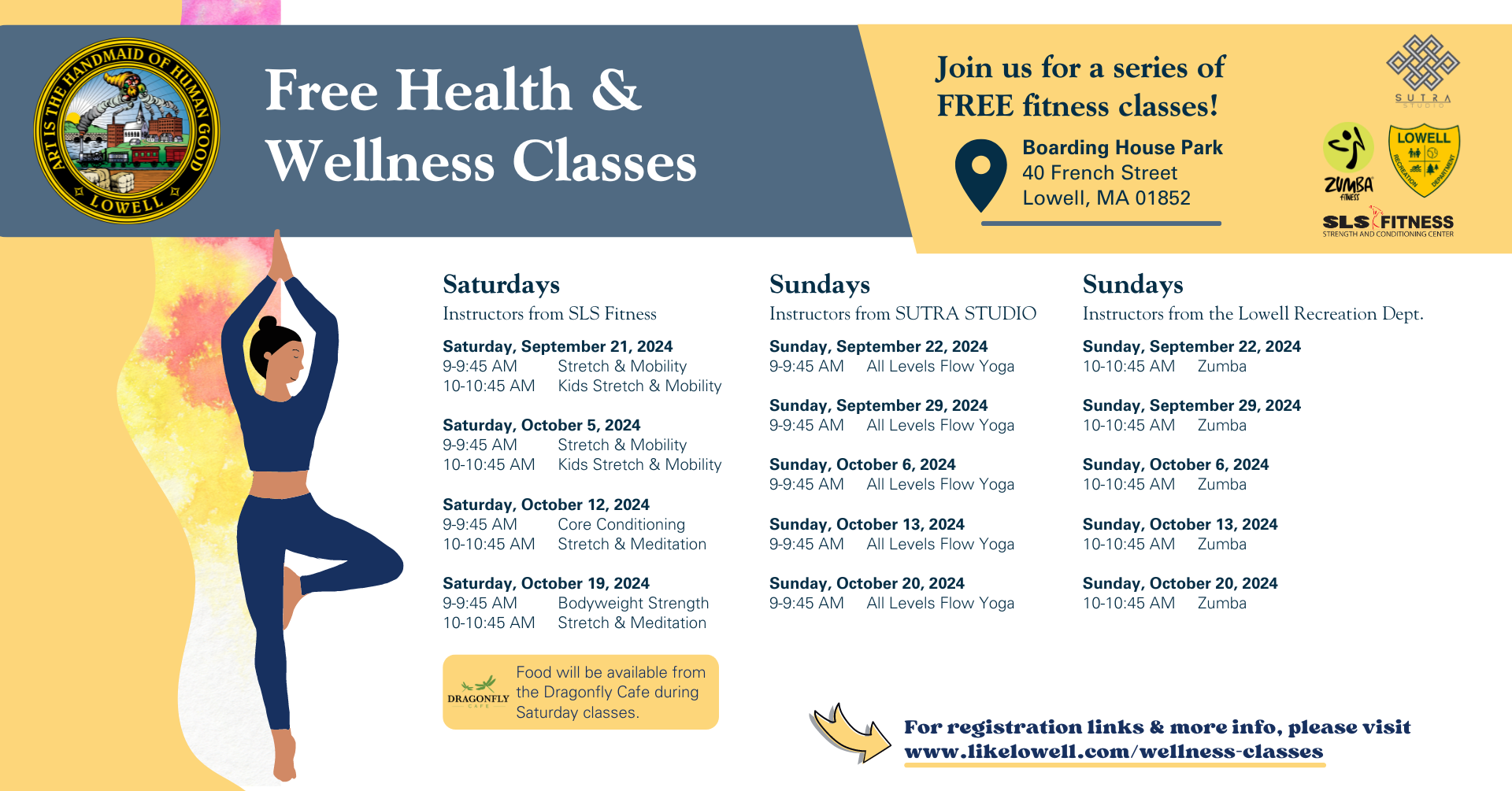 Free Health and Wellness Classes — Lowell: There's a Lot to Like