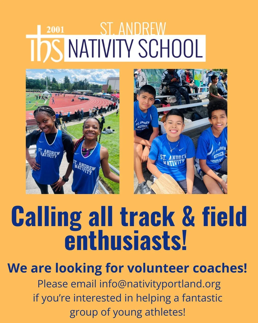 Student Athletics — St. Andrew Nativity School