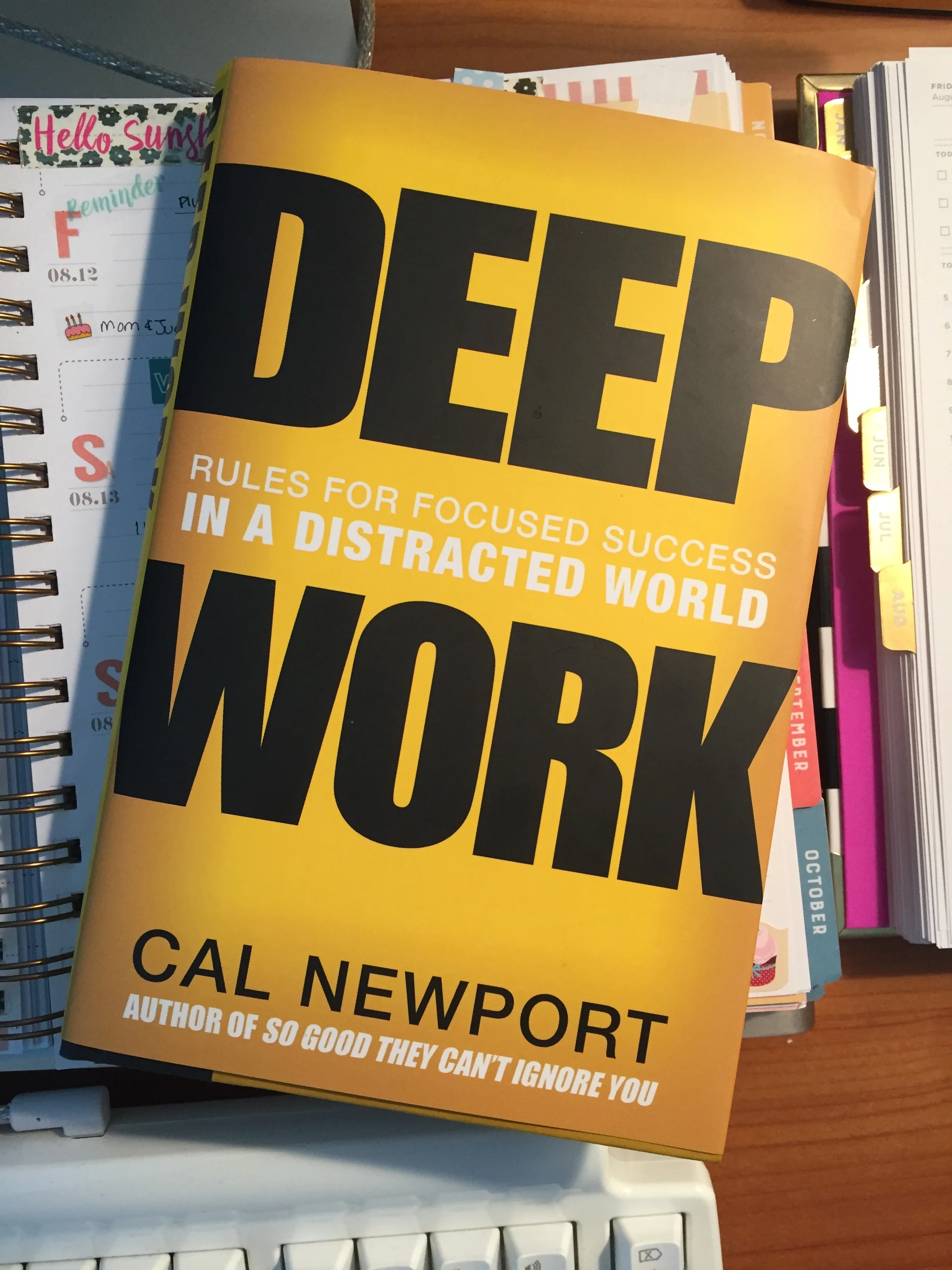On Productivity & Distraction: Deep Work by Cal Newport — Roni Loren