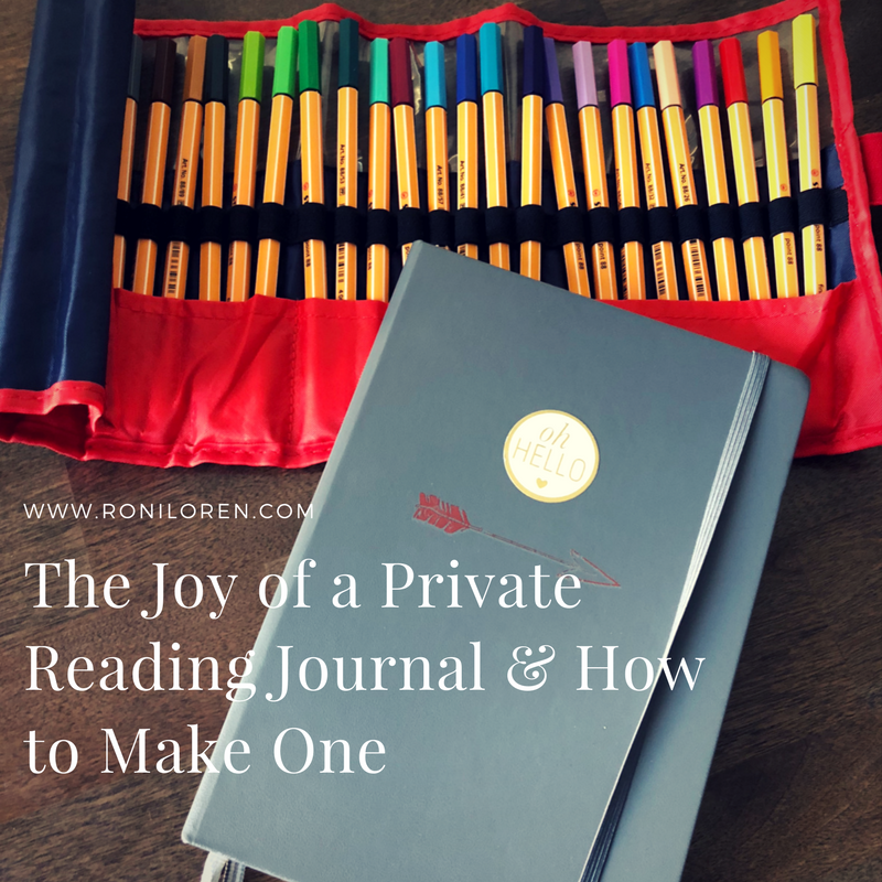 The Joy of a Private Reading Journal & How to Make One — Roni Loren