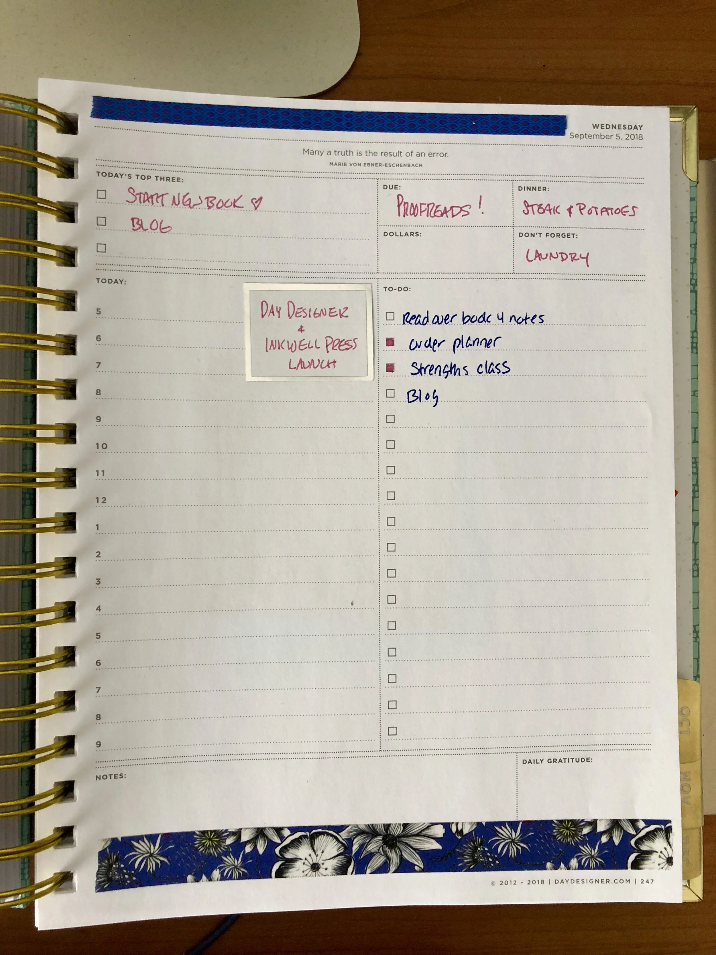 Paper Planner Picks for 2019 — Roni Loren