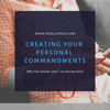 Creating Your Personal Commandments (Plus, I'm sharing mine!) — Roni Loren