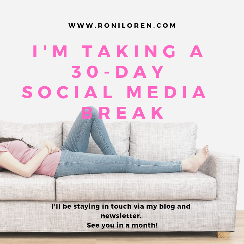 The Digital Declutter & Why I'm Taking a 30-Day Social Media Break ...