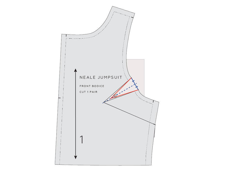 ISSUE 121 - HOW TO MOVE BUST DARTS ON A PATTERN — In the Folds