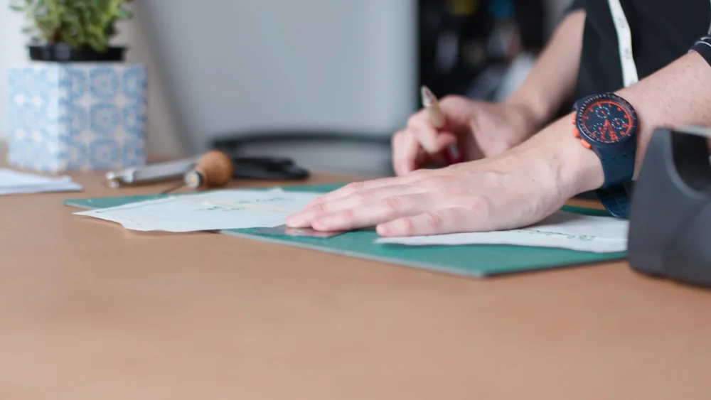 Making pants using a pattern block — In the Folds