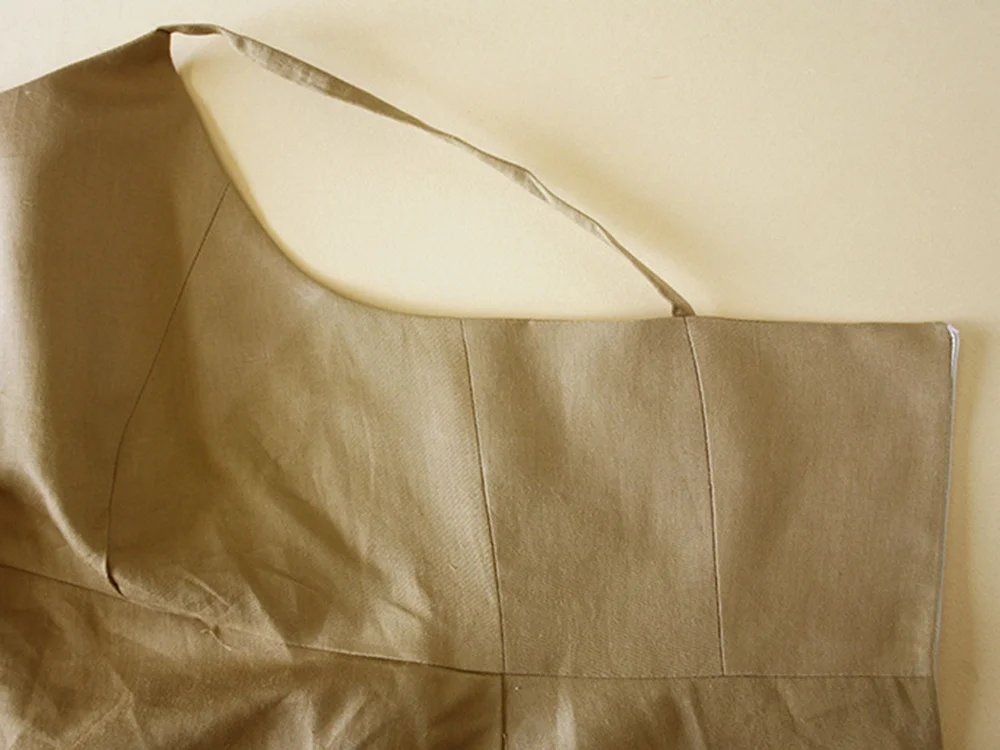 The Acton sew-along : Attaching the bodice lining — In the Folds