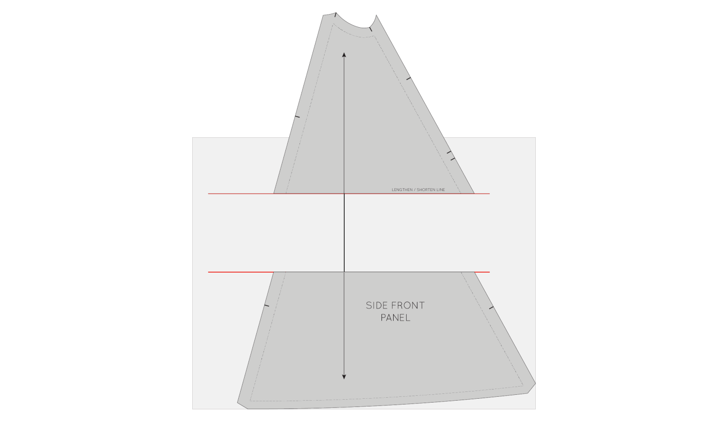 The Collins Top Sew-Along : Lengthening the pattern — In the Folds