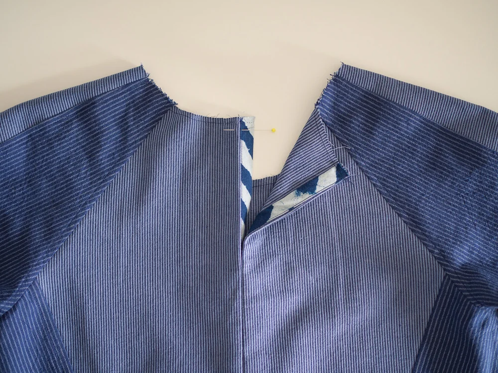 The Collins Top Sew-along : How to make a button loop closure — In the ...